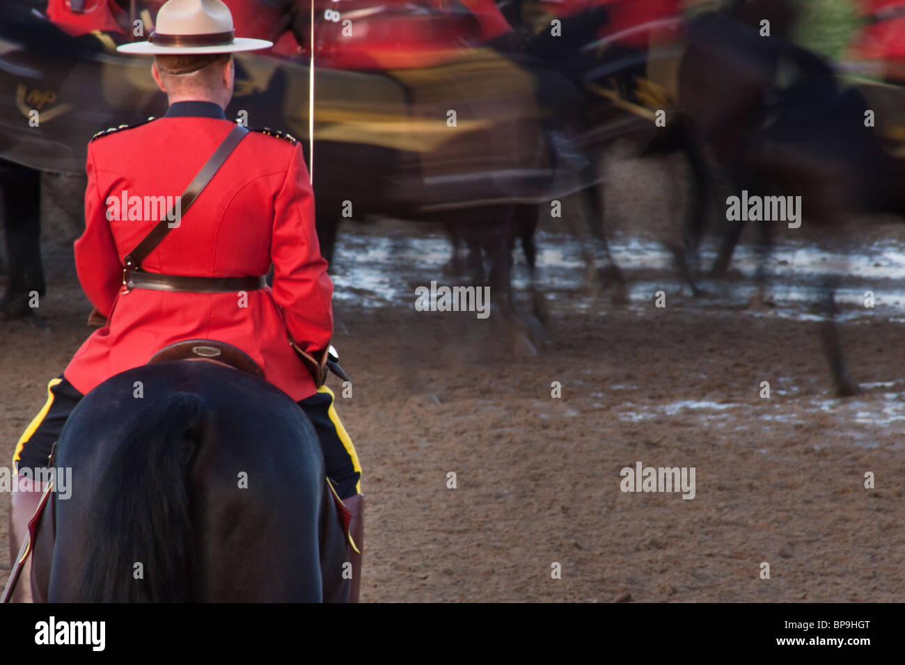 Royal Canadian Mounted Police Musical RIde Stock Photo - Alamy