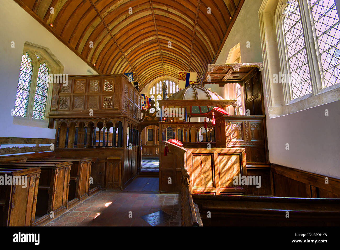 Rycote Chapel Thame Oxfordshire Medieval church Stock Photo - Alamy