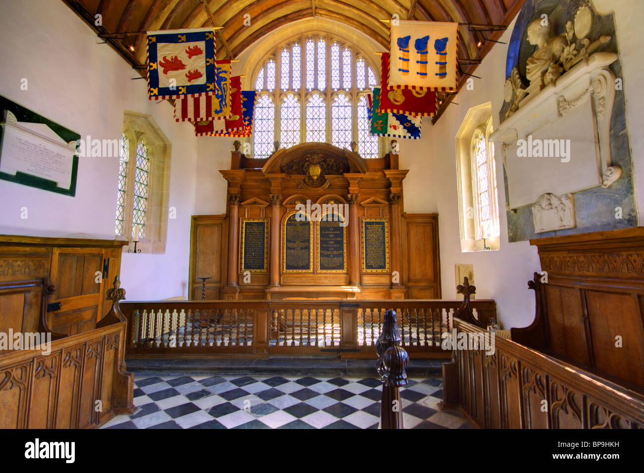 Rycote Chapel Thame Oxfordshire Medieval church Stock Photo - Alamy