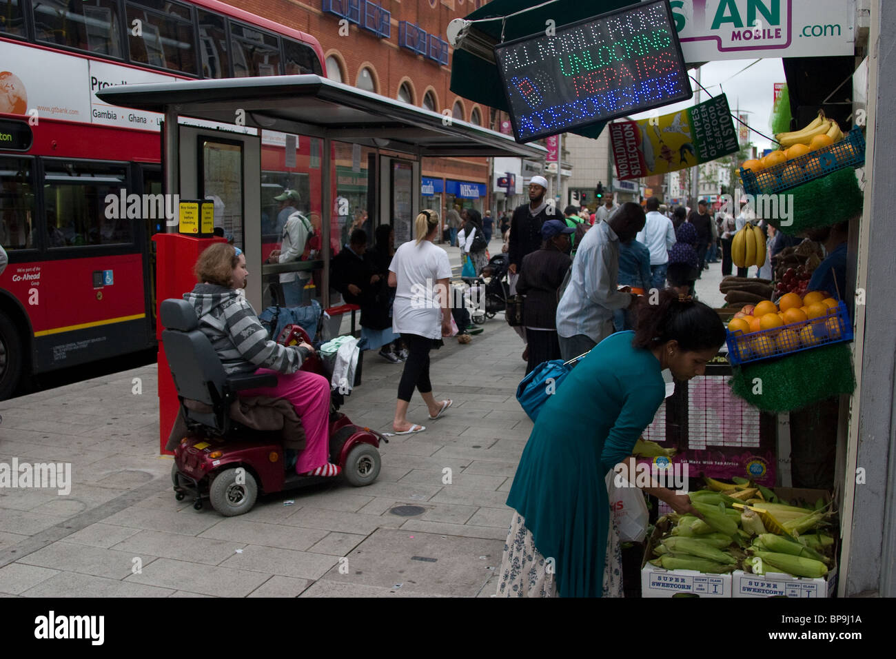 shops Peckham south London Stock Photo - Alamy