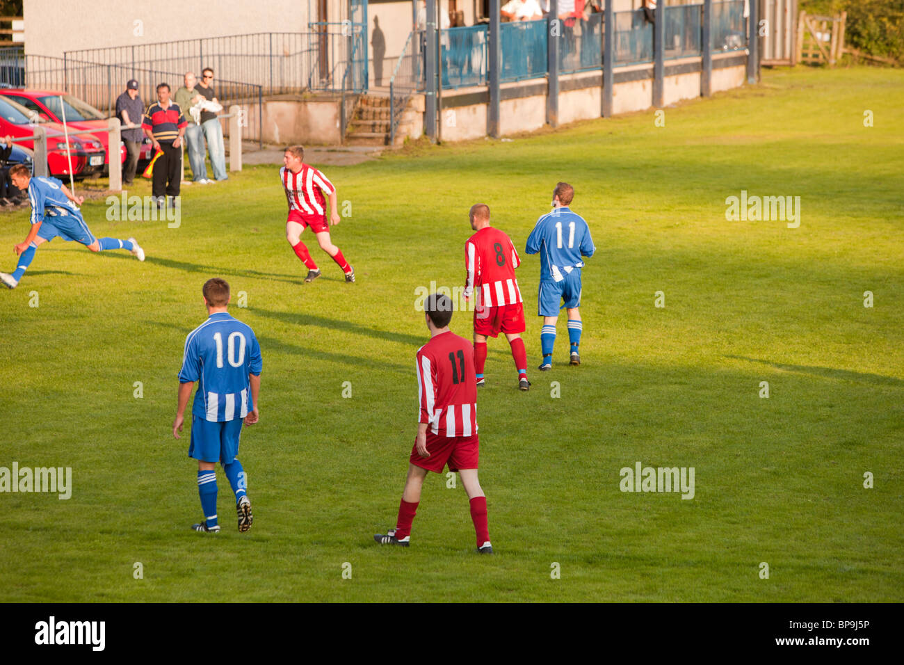 Ambleside FC playing Ulverston Town football club at Ambleside's ...
