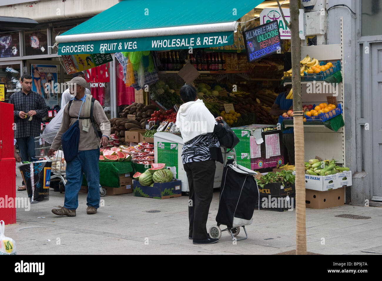 African shops peckham hi-res stock photography and images - Alamy