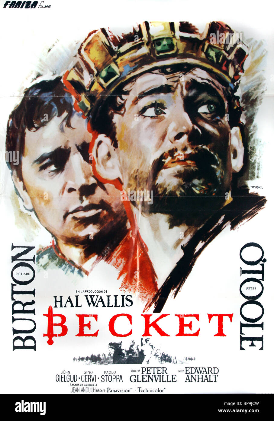 Richard Burton Becket 1964 High Resolution Stock Photography and Images - Alamy