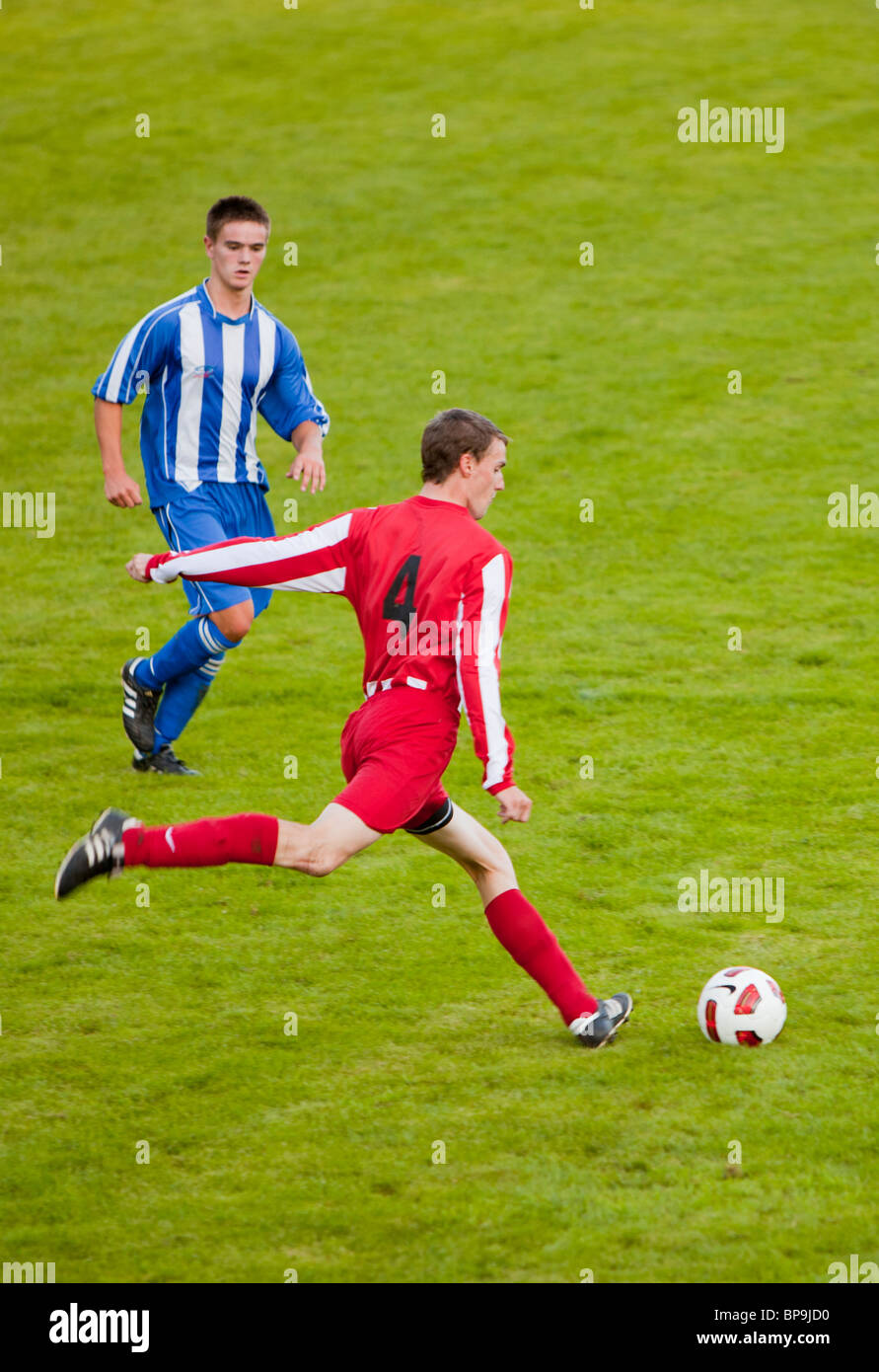 Ambleside FC playing Ulverston Town football club at Ambleside's ...