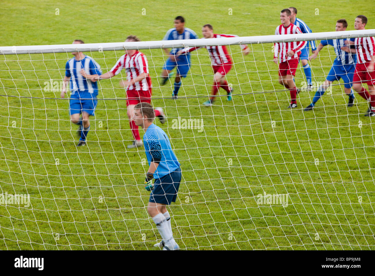 Ambleside FC playing Ulverston Town football club at Ambleside's ...