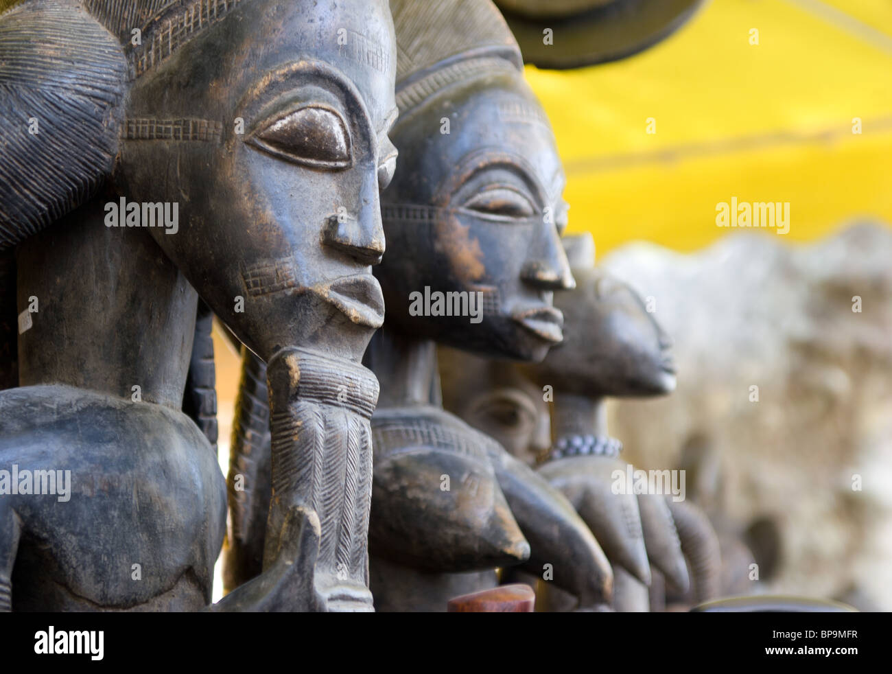 African art - statuettes and statues Stock Photo - Alamy
