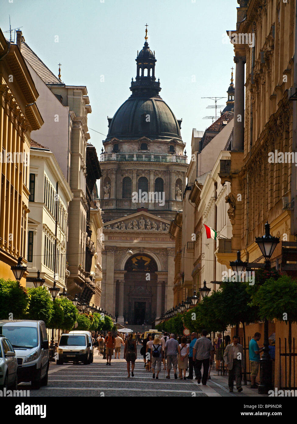 St. Stephen's Basilica (Szent István-bazilika). Budapest, Hungary Stock ...