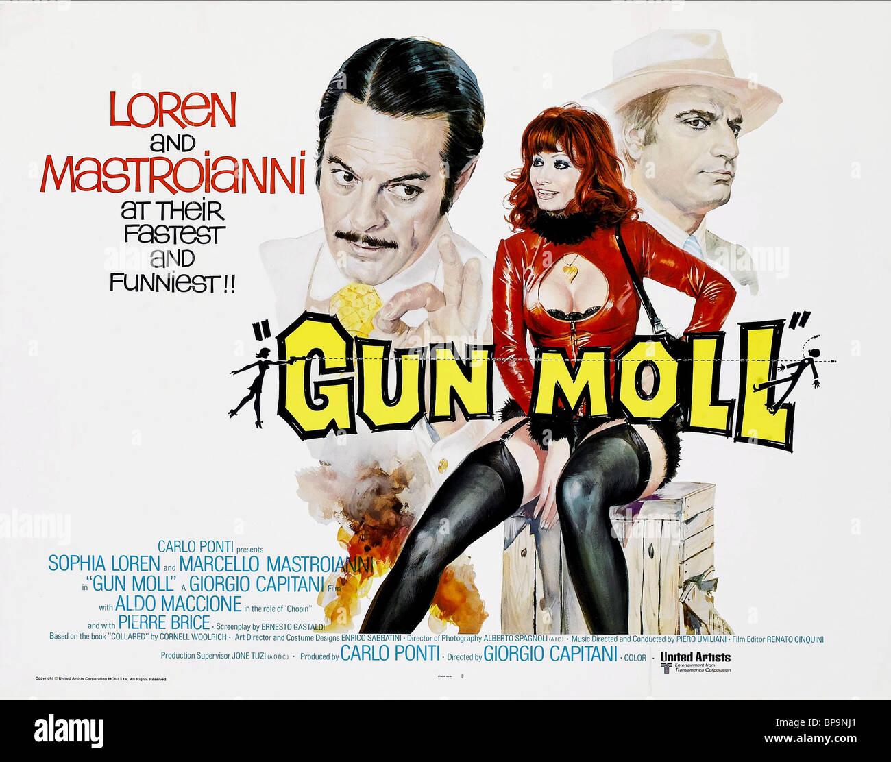 Marcello Mastroianni Rita Gun Moll High Resolution Stock Photography ...