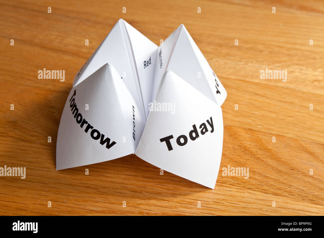 Paper Fortune Teller Stock Photo - Alamy Paper Fortune Teller Stock Photo - Alamy