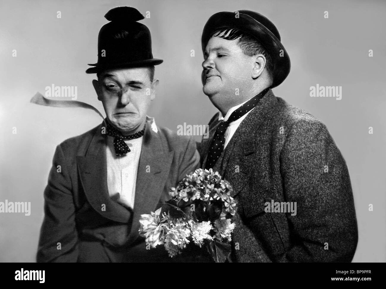 STAN LAUREL, OLIVER HARDY, GOING BYE-BYE!, 1934 Stock Photo - Alamy
