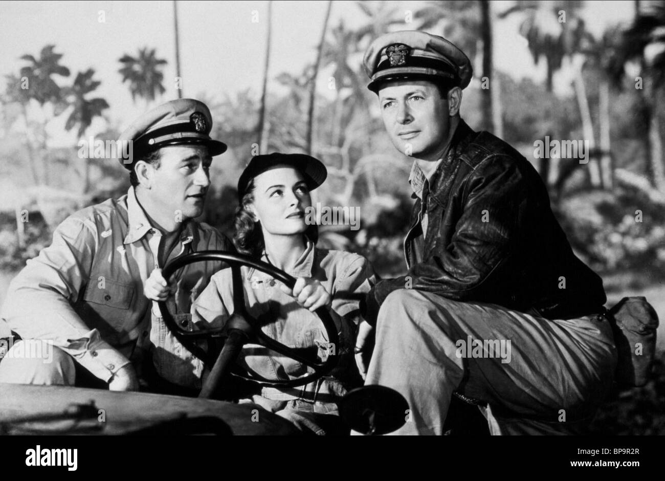 JOHN WAYNE, DONNA REED, ROBERT MONTGOMERY, THEY WERE EXPENDABLE, 1945 ...