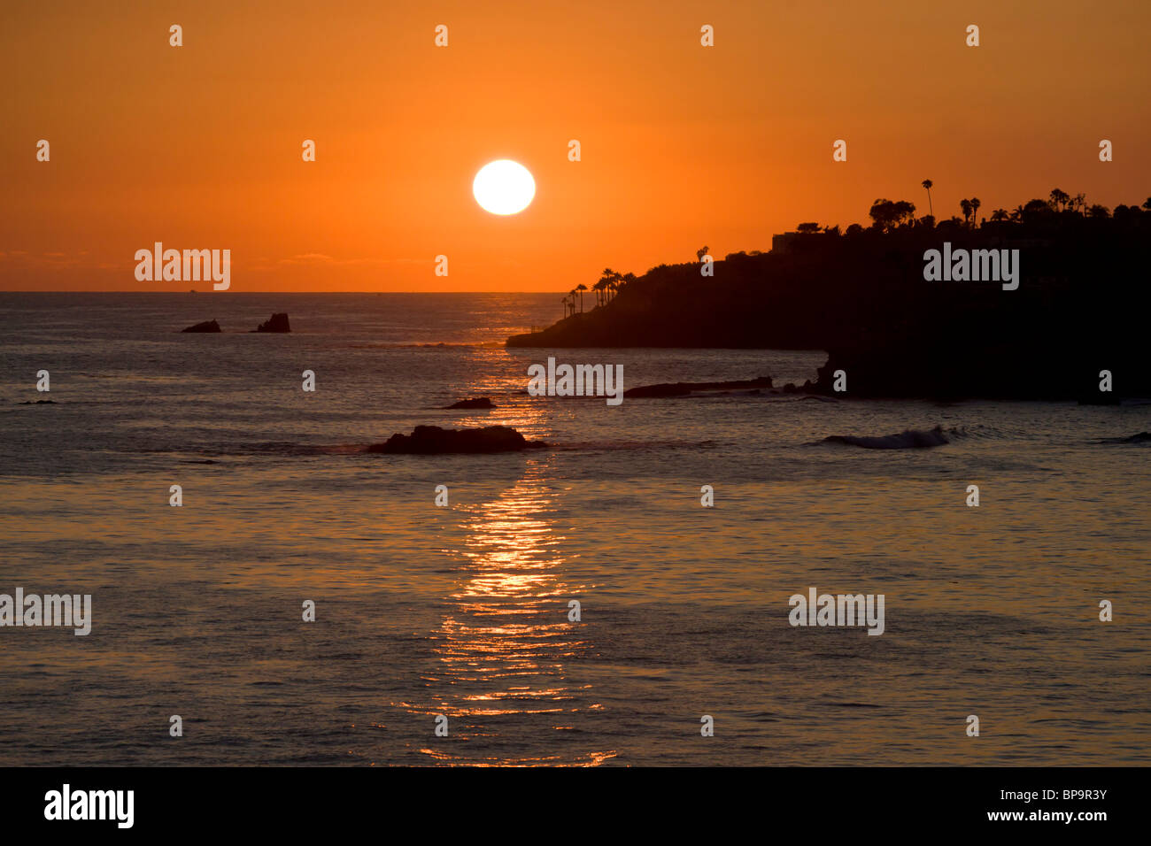 Laguna beach sunset hi-res stock photography and images - Alamy