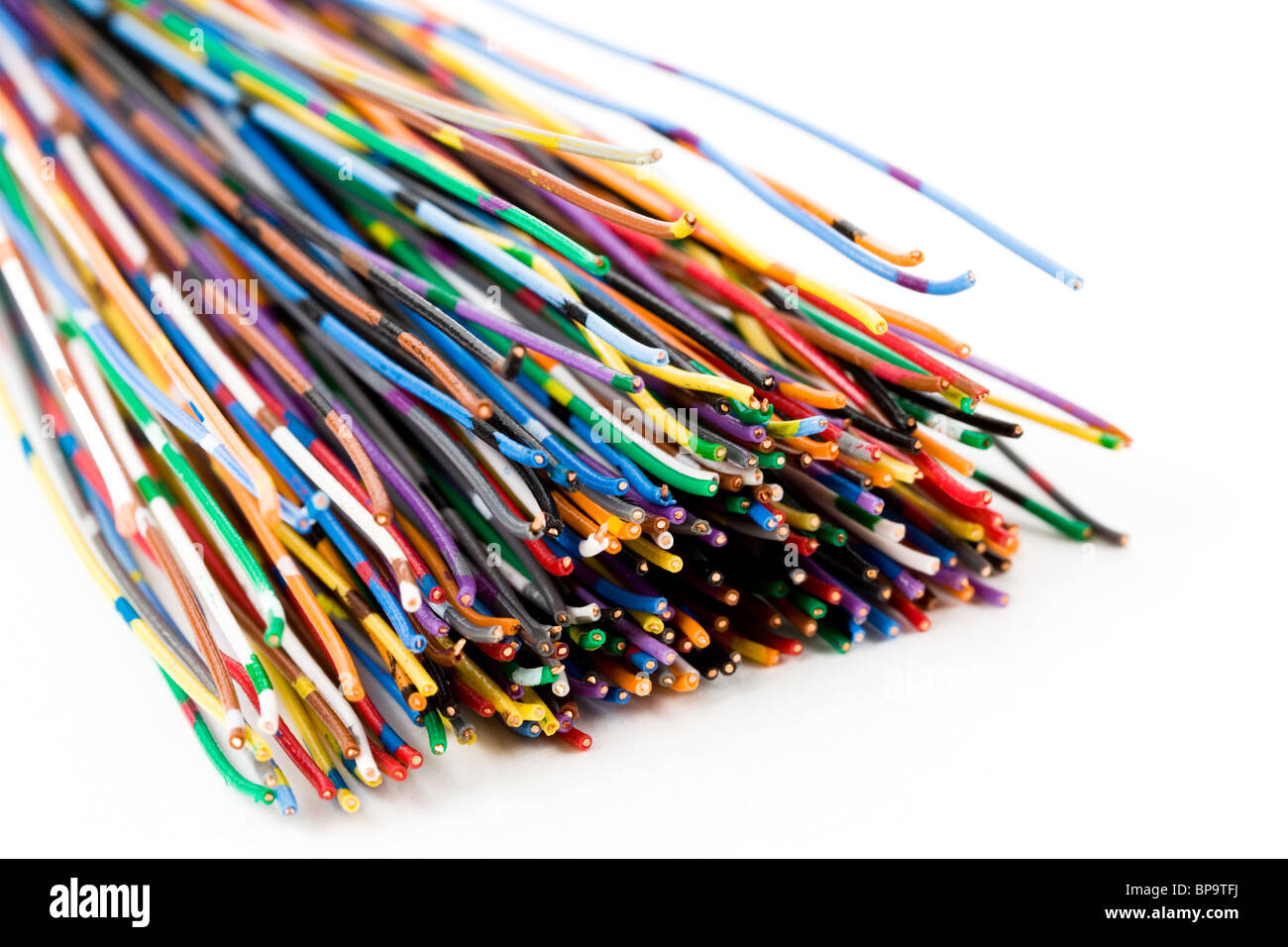 Colorful Cable, Concept of Communication, Data Line Stock Photo - Alamy