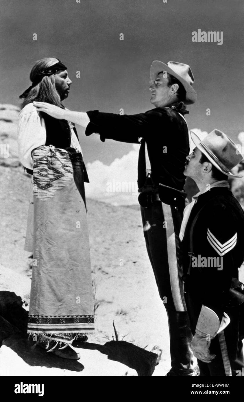 MIGUEL INCLAN JOHN WAYNE HENRY FONDA FORT APACHE (1948 Stock Photo - Alamy