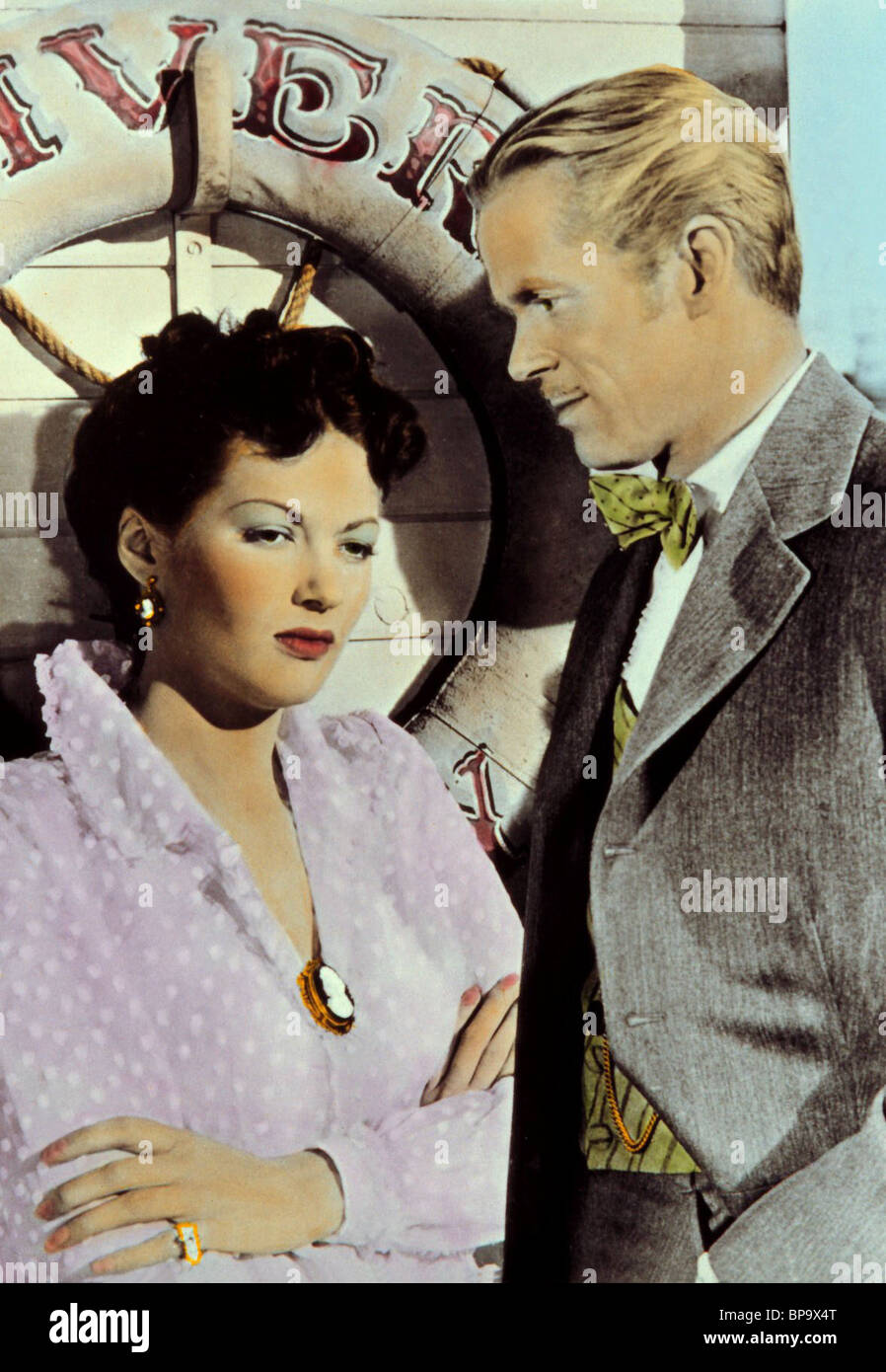 YVONNE DE CARLO, DAN DURYEA, RIVER LADY, 1948 Stock Photo - Alamy