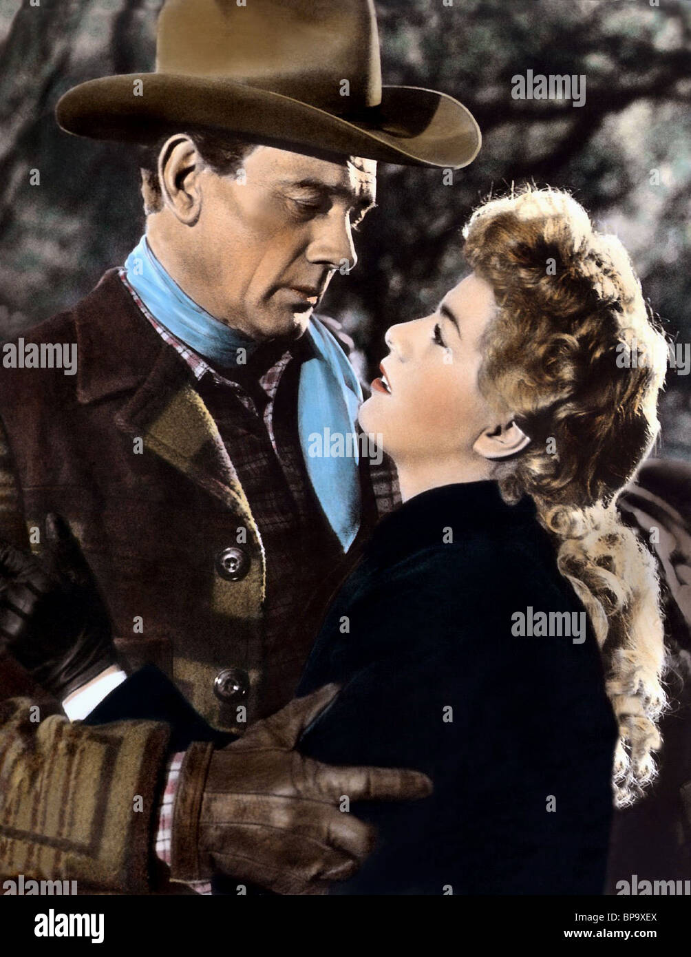 SHELLEY WINTERS JOSEPH COTTEN UNTAMED FRONTIER (1952 Stock Photo - Alamy