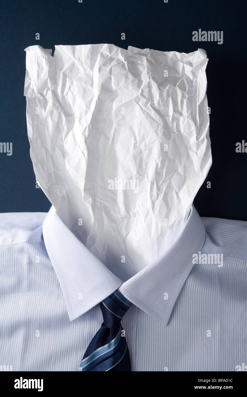 Blank face hi-res stock photography and images - Alamy