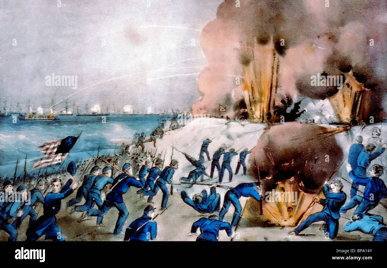 The bombardment and capture of Fort Fisher, North Carolina January 15th ...