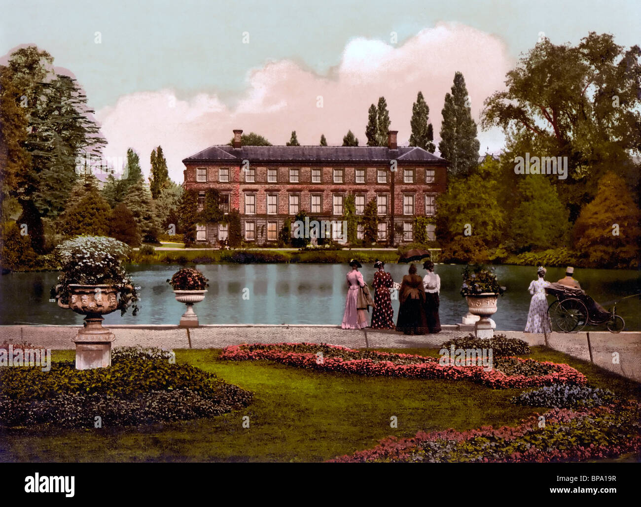 Kew Gardens, the museum, London and suburbs, England, circa 1900 Stock ...
