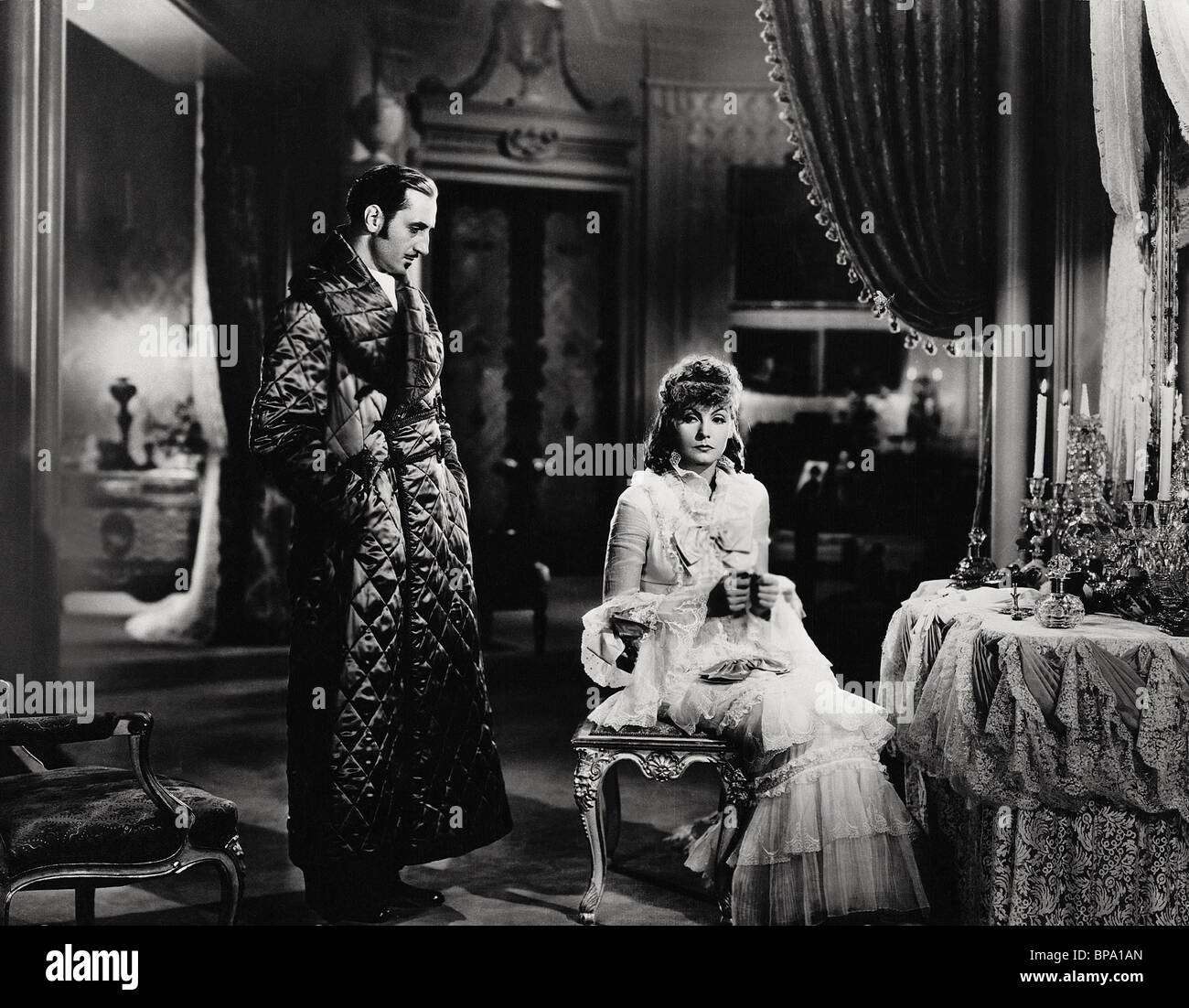 BASIL RATHBONE, GRETA GARBO, ANNA KARENINA, 1935 Stock Photo - Alamy