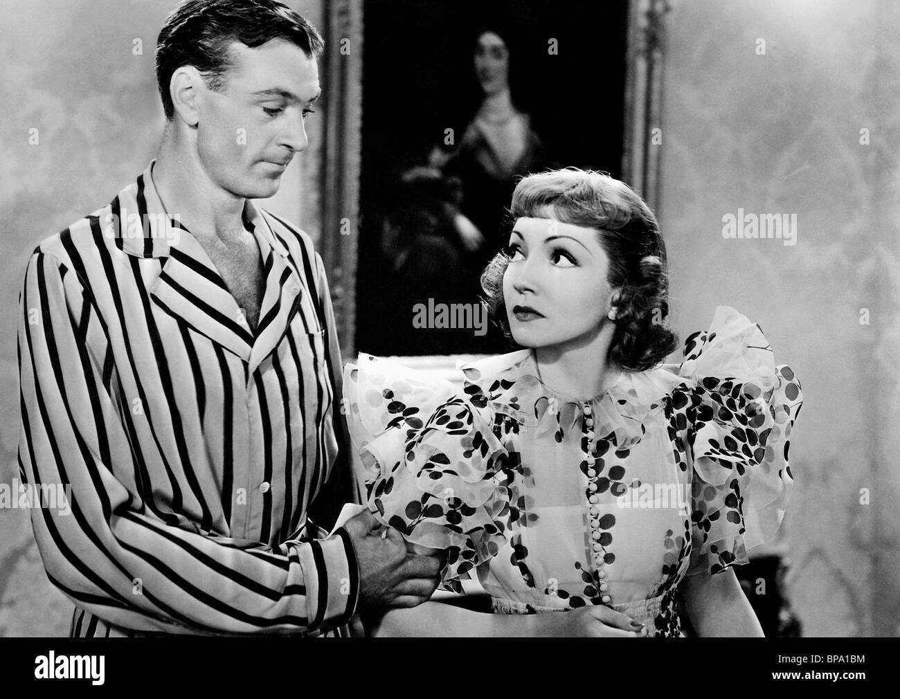GARY COOPER CLAUDETTE COLBERT BLUEBEARD'S EIGHTH WIFE (1938 Stock Photo ...