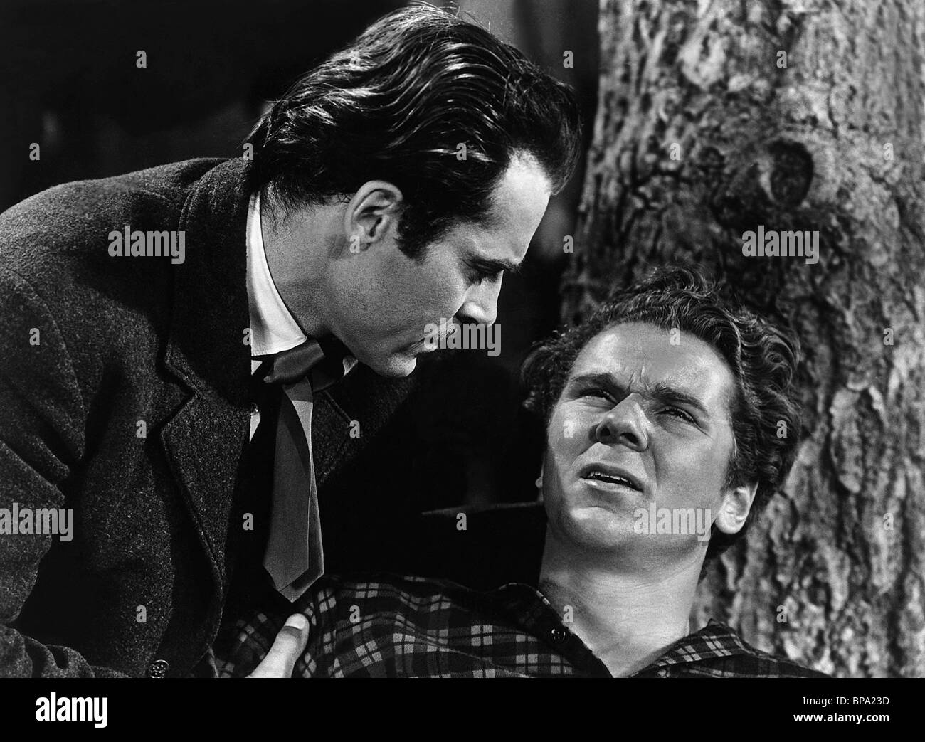 HENRY FONDA JACKIE COOPER THE RETURN OF FRANK JAMES (1940 Stock Photo ...
