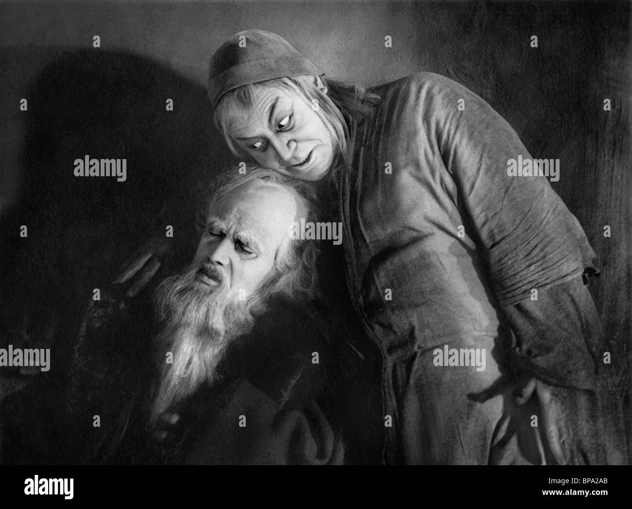 GOSTA EKMAN EMIL JANNINGS FAUST: A GERMAN FOLK LEGEND (1926 Stock Photo ...