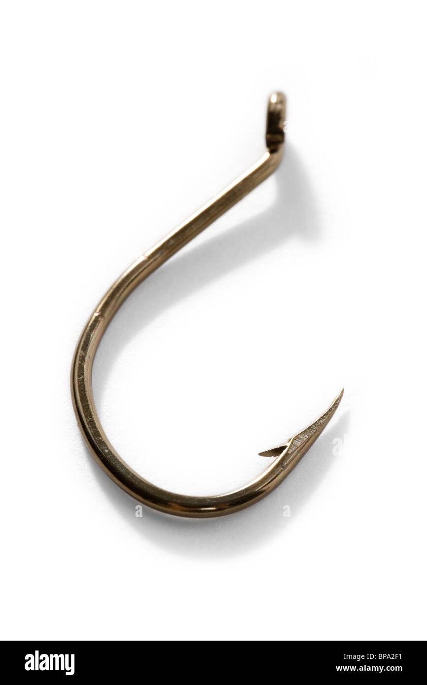 Fishing hook Cut Out Stock Images & Pictures - Alamy