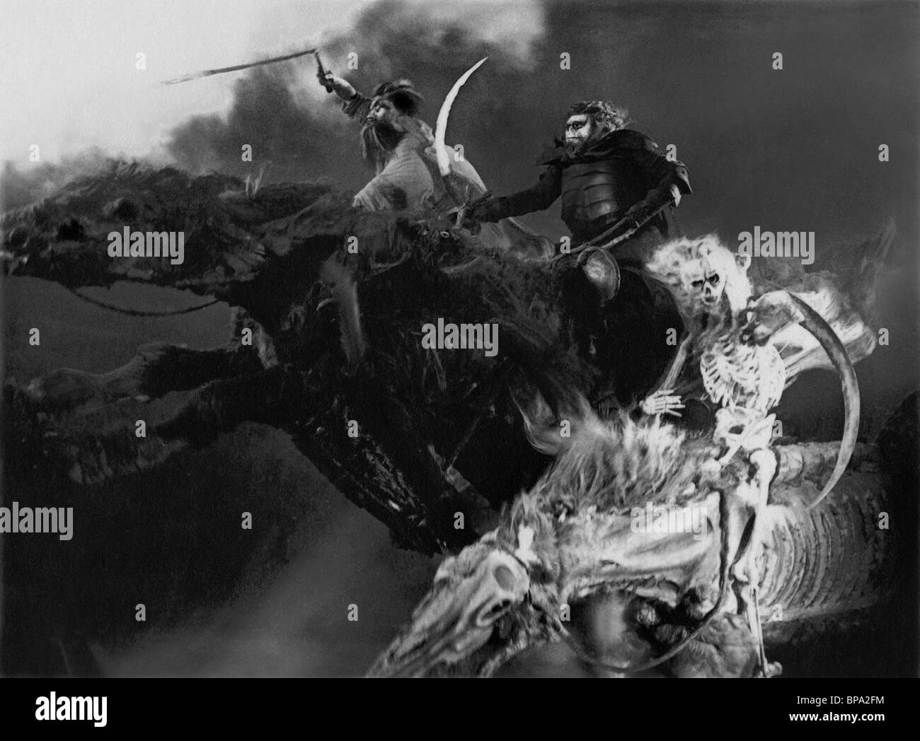 APOCALYPTIC RIDERS FAUST: A GERMAN FOLK LEGEND (1926 Stock Photo - Alamy