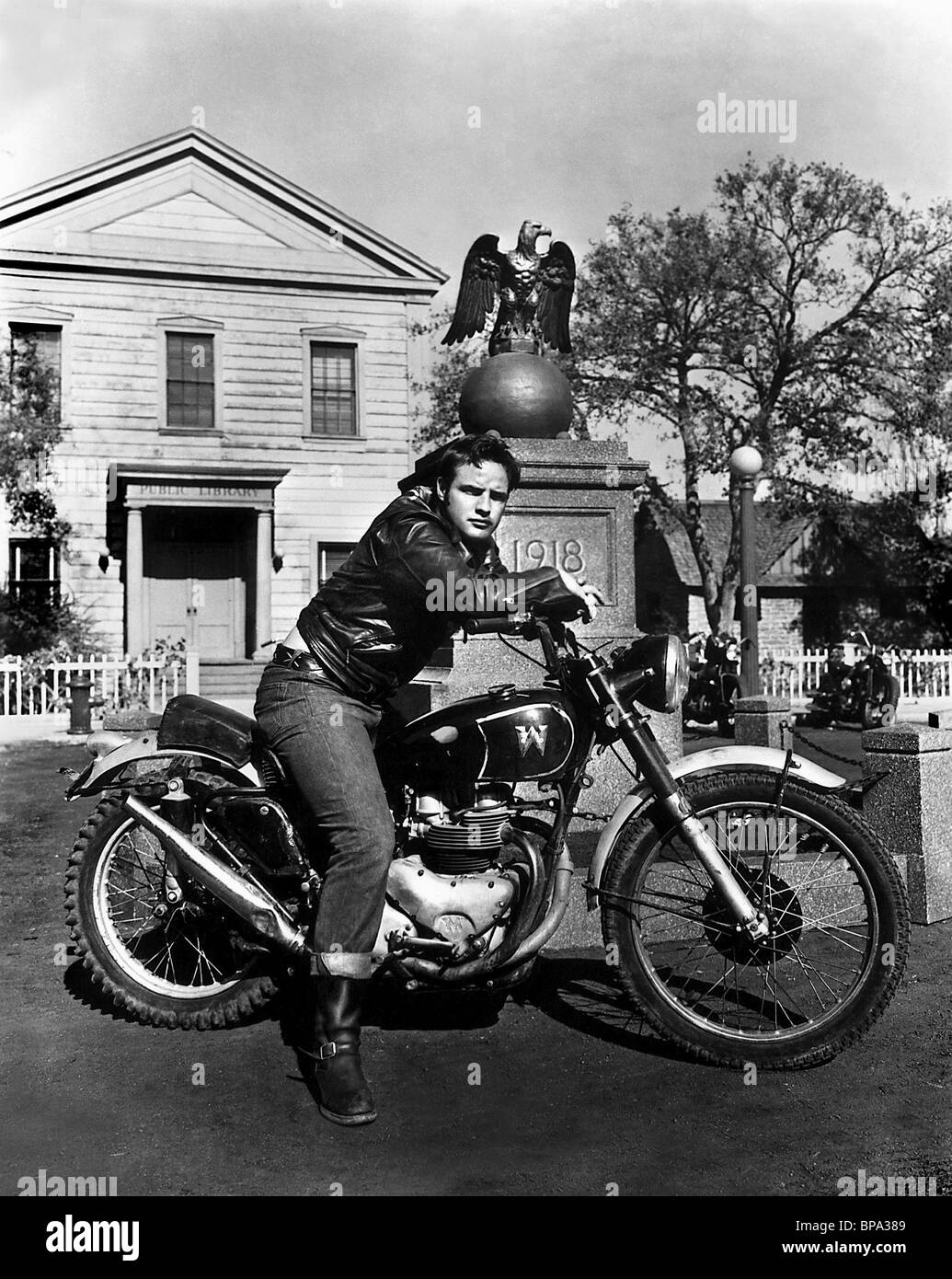 Marlon Brando Wild One Film High Resolution Stock Photography and ...