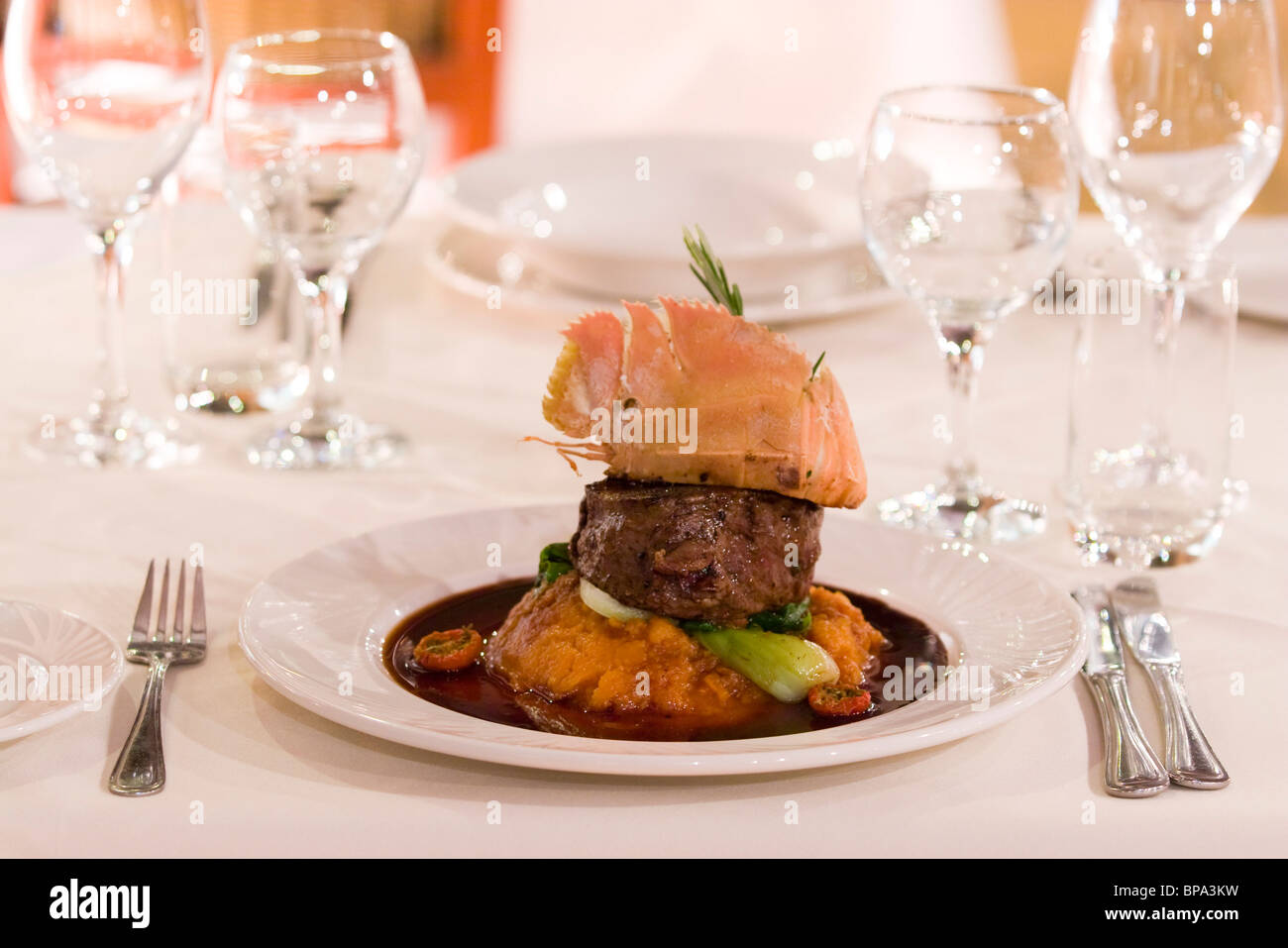 The Wharf Restaurant in the Radisson Treetops Resort, Port Douglas, far ...