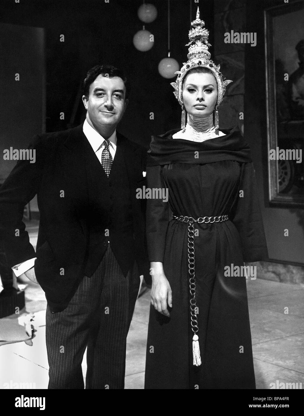 Peter Sellers Sophia Loren Black and White Stock Photos & Images - Alamy