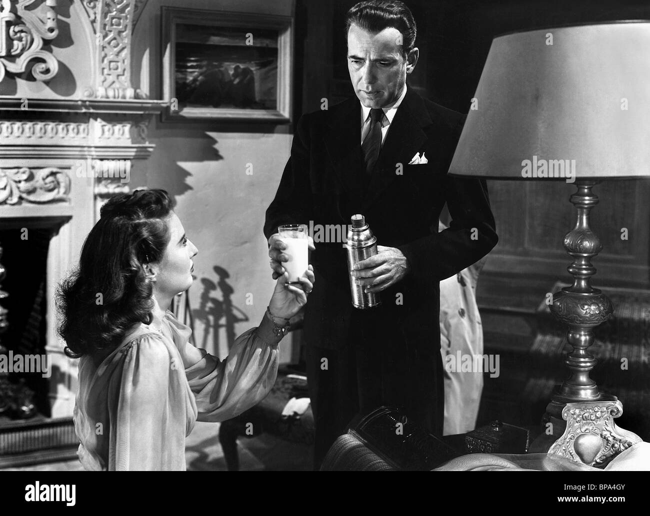 BARBARA STANWYCK, HUMPHREY BOGART, THE TWO MRS. CARROLLS, 1947 Stock ...