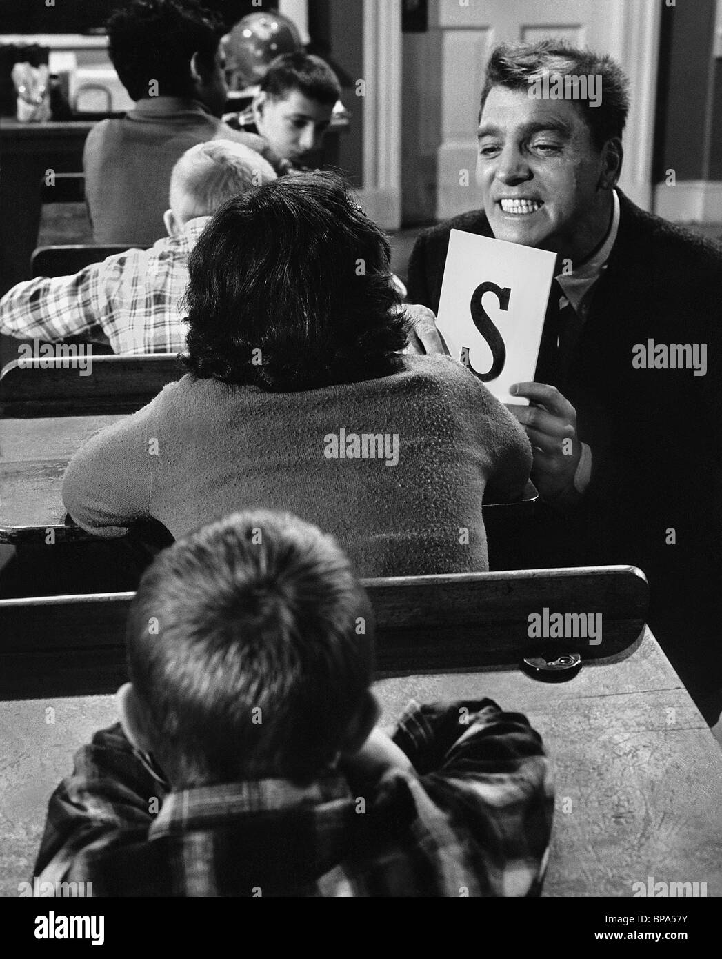 Burt Lancaster Child Waiting 1963 Black and White Stock Photos & Images ...