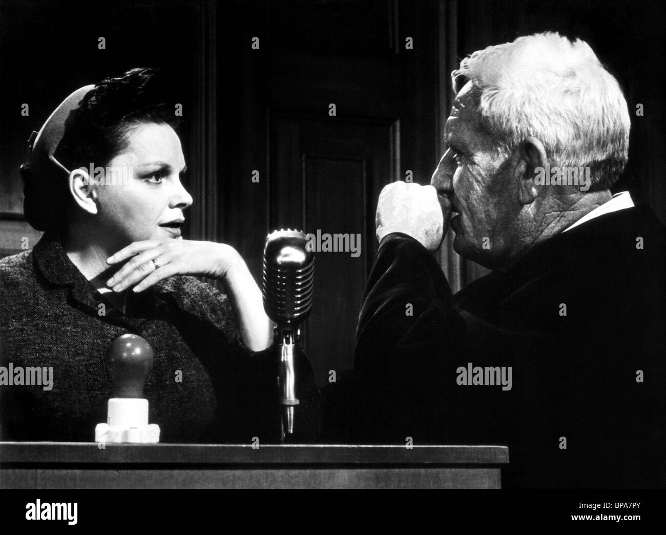 Spencer Tracy Judgment Nuremberg 1961 High Resolution Stock Photography ...
