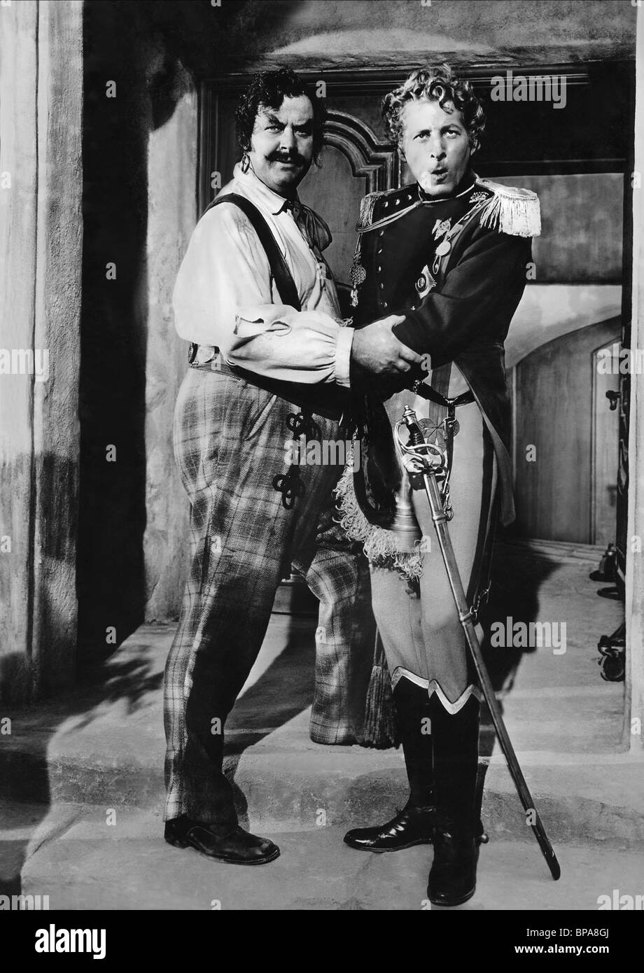 DANNY KAYE, WALTER SLEZAK, THE INSPECTOR GENERAL, 1949 Stock Photo - Alamy