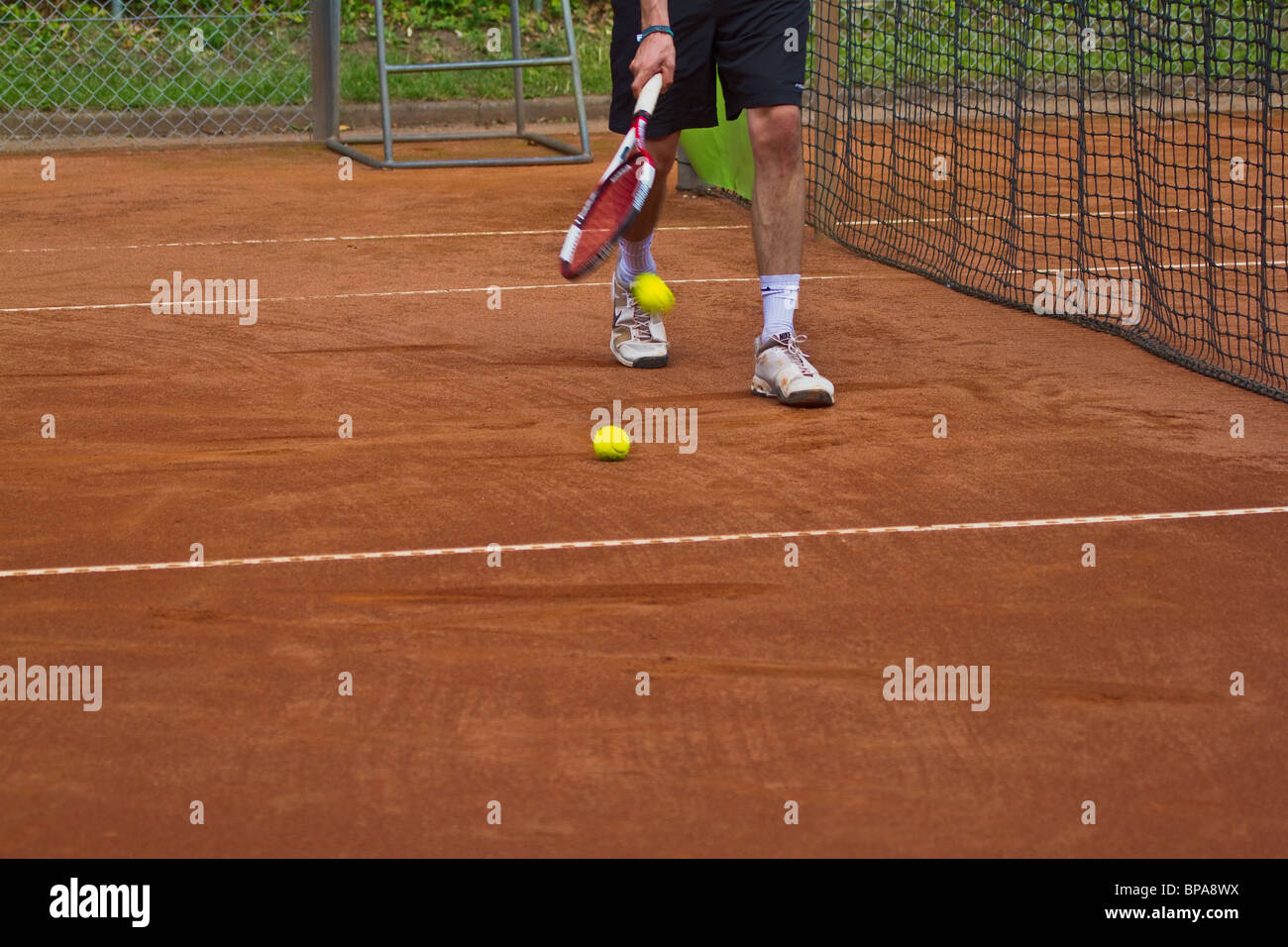 Clay courts tennis hi-res stock photography and images - Alamy