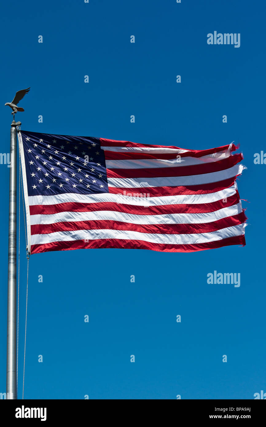 American flag close up texture hi-res stock photography and images - Alamy
