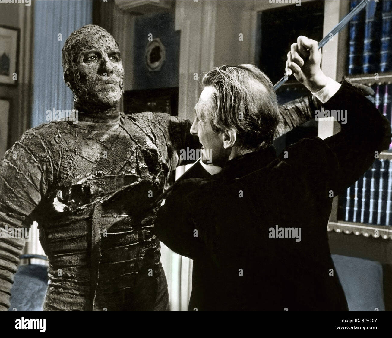 Christopher Lee And Peter Cushing High Resolution Stock Photography and ...