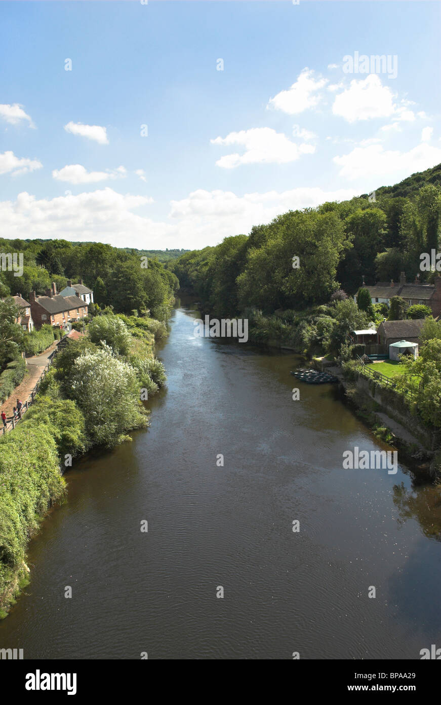 The River Severn at Ironbridge, Shropshire, England Stock Photo - Alamy