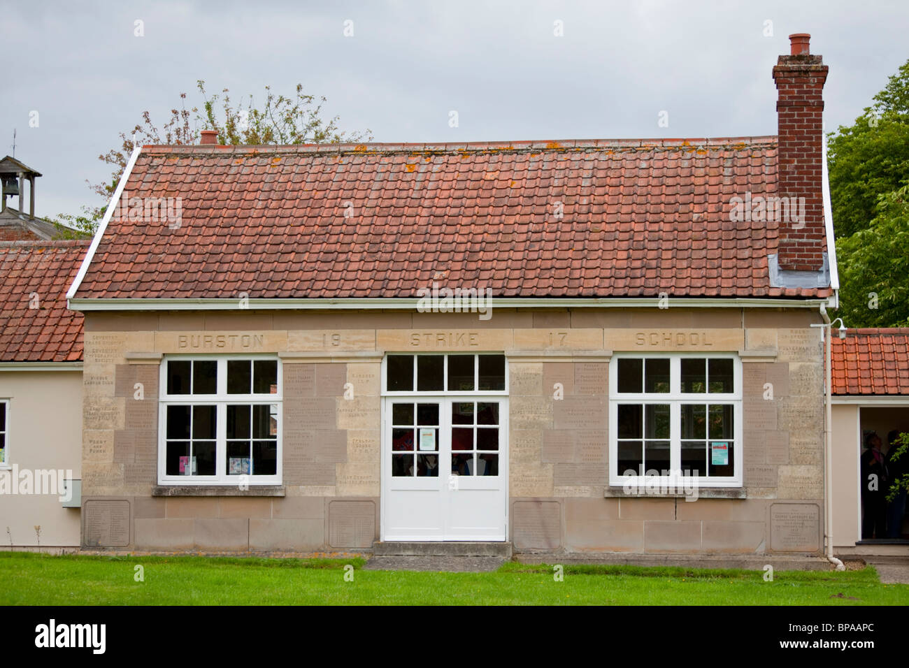 Burston Strike School Norfolk UK Stock Photo - Alamy