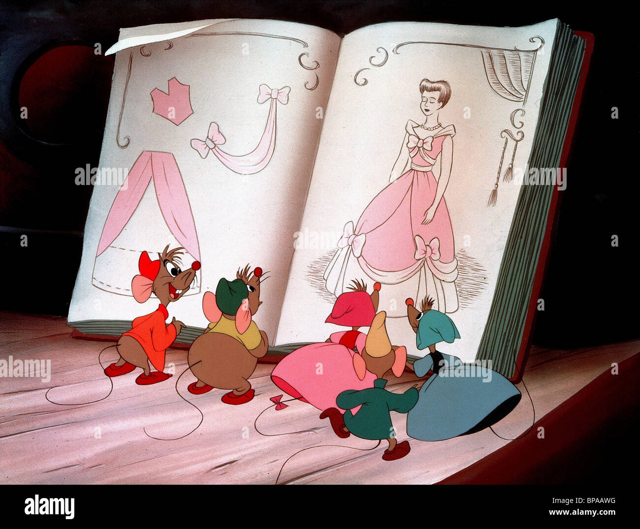 JAQ, GUS, CINDERELLA, 1950 Stock Photo - Alamy