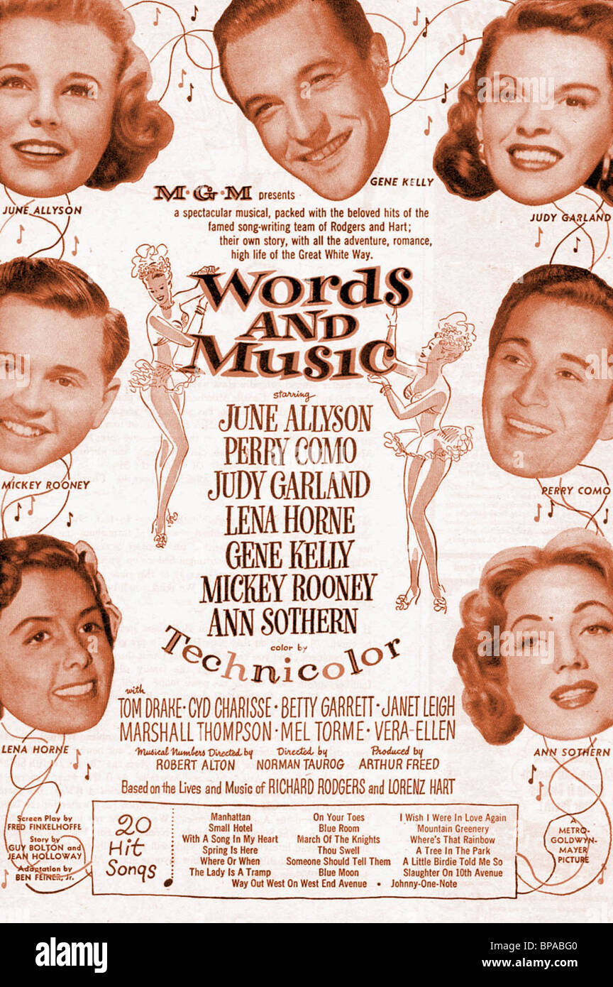 Words And Music 1948