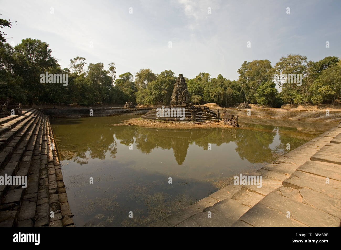 Neak Pean temple at the Angkor complex in Cambodia Stock Photo - Alamy