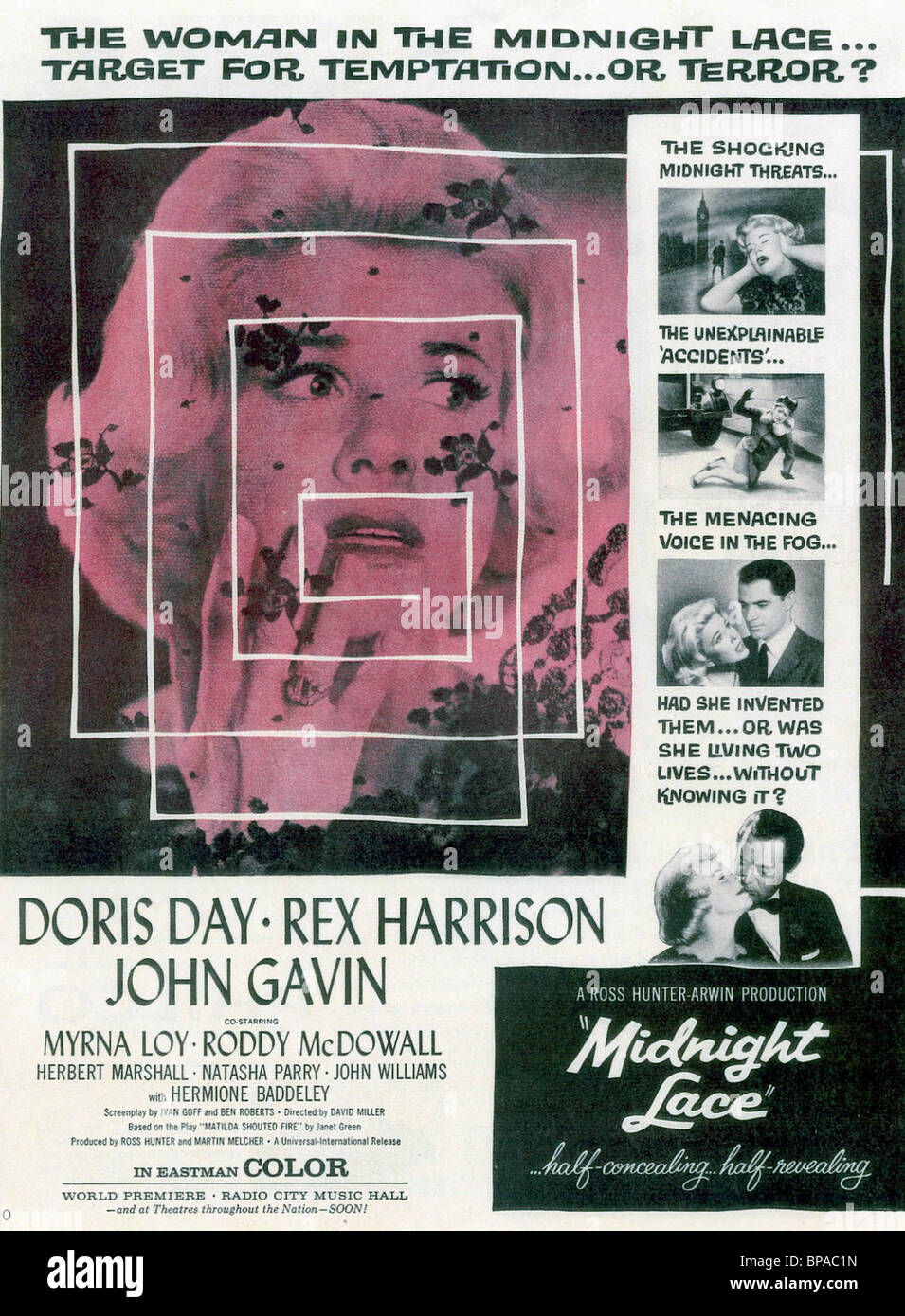 Doris Day Midnight Lace High Resolution Stock Photography and Images ...