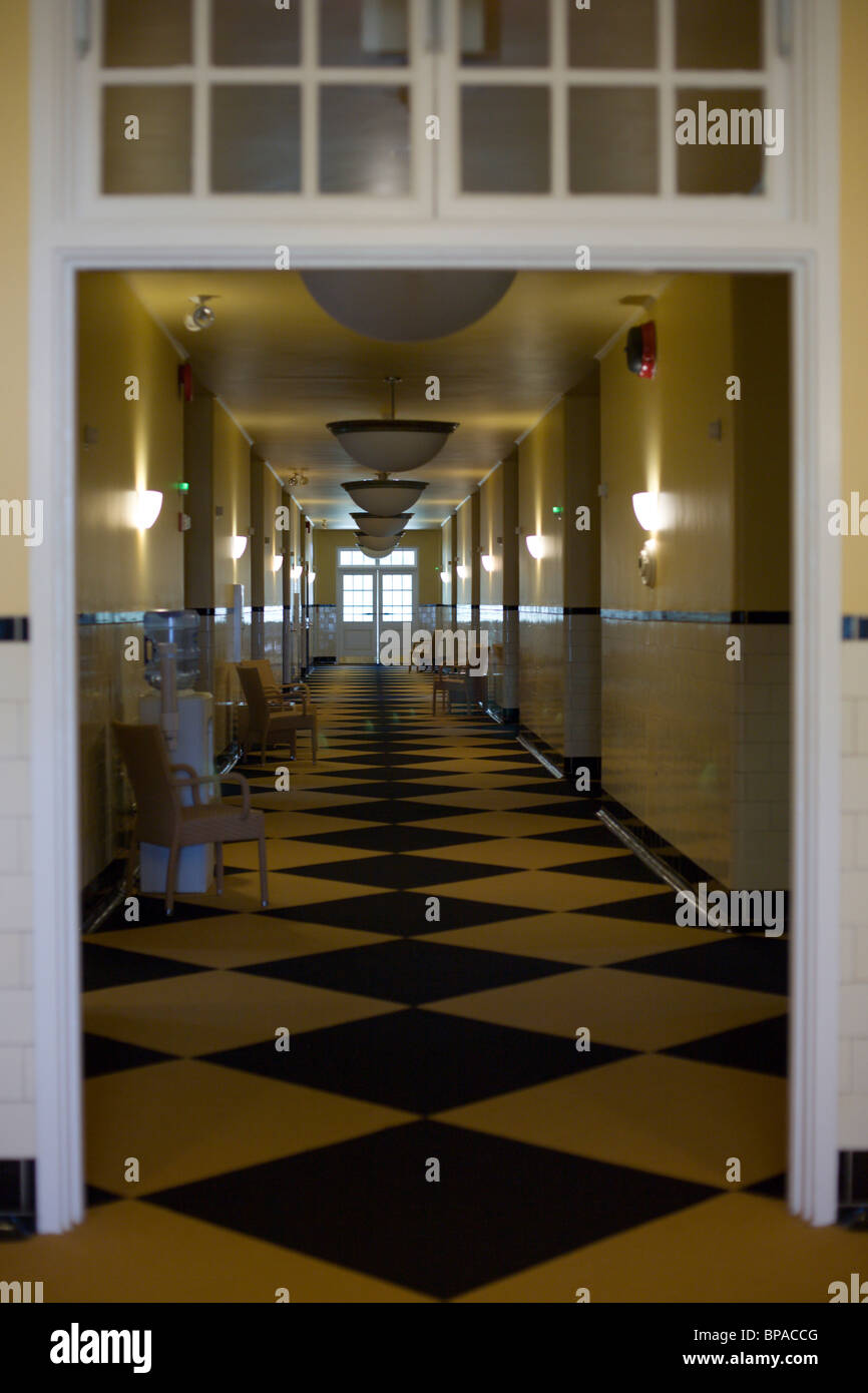A long hallway Stock Photo - Alamy