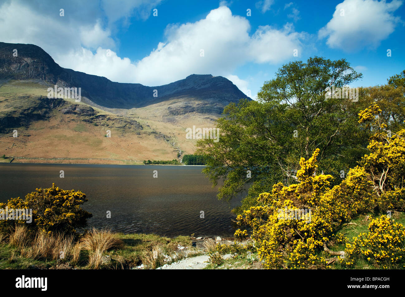 Buttermere With "Red Pike" "High Stile" Mountains High Above The Lake ...