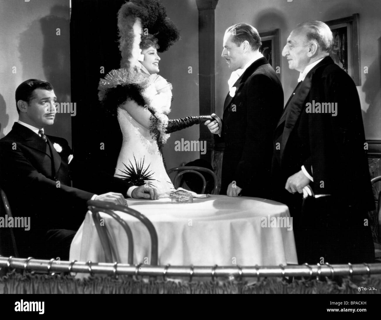 CLARK GABLE, JEANETTE MACDONALD, JACK HOLT, SAN FRANCISCO, 1936 Stock ...