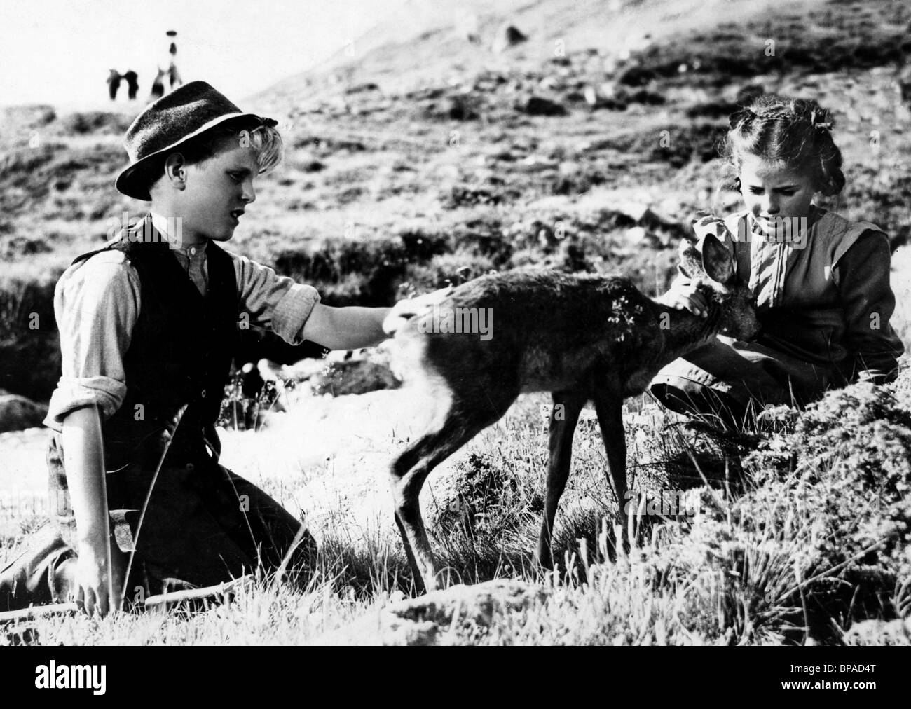 THOMAS KLAMETH, ELSBETH SIGMUND, HEIDI, 1952 Stock Photo - Alamy