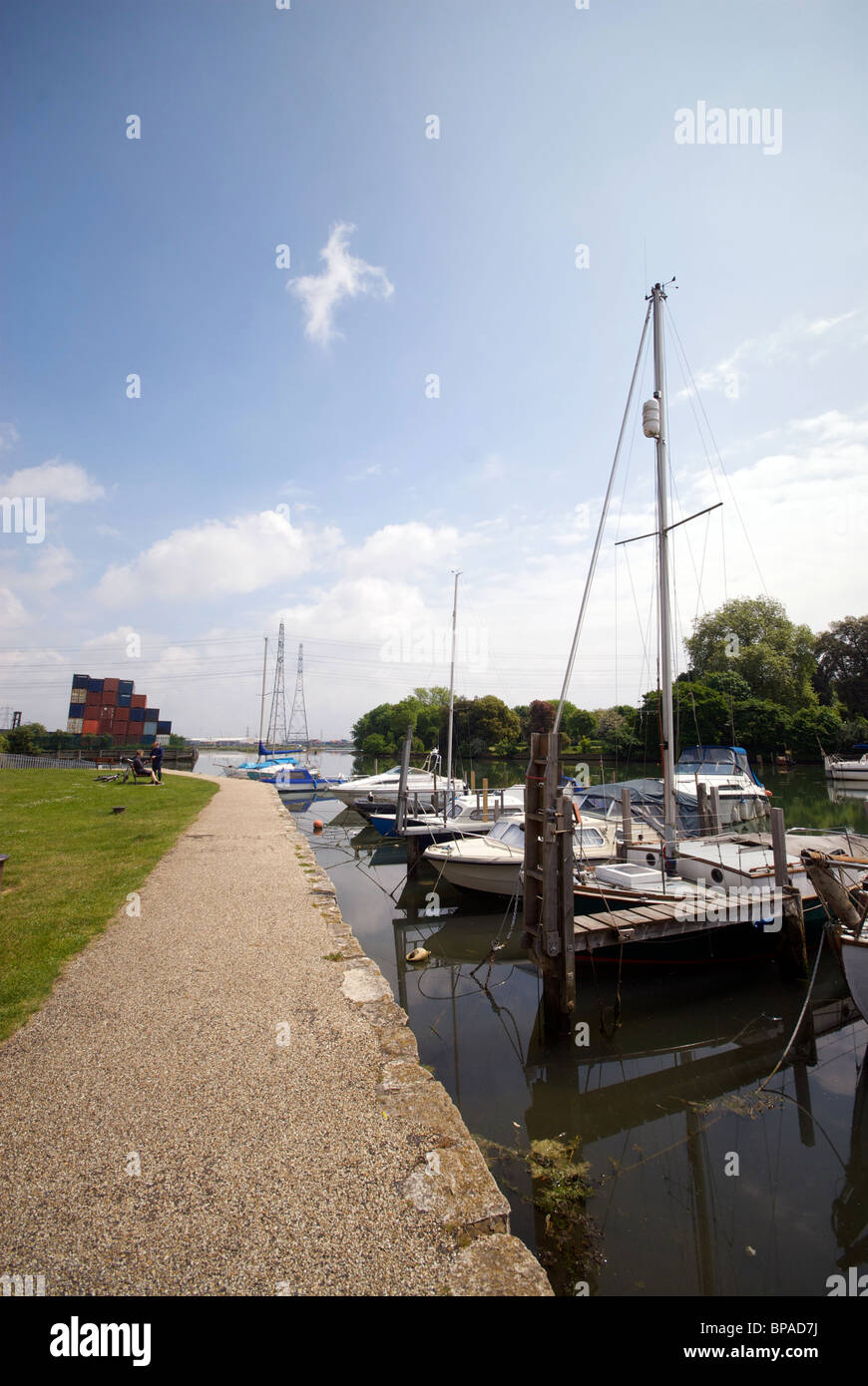 Eling tide mill bartley water hi-res stock photography and images - Alamy